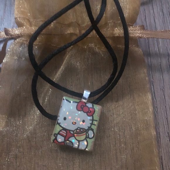 Hello Kitty | Jewelry | Hello Kittynwot Scrabble Piece Necklace | Poshmark